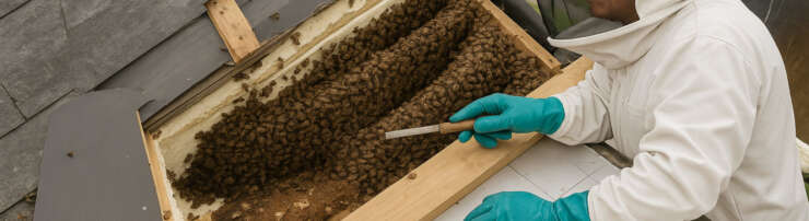 Bee Nest Removal & Relocation - Guardian Wasp & Bee Management